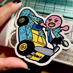 Cherry Bomb Kart Tyler the Creator STICKER Vinyl Fanart Igor Goblin ...