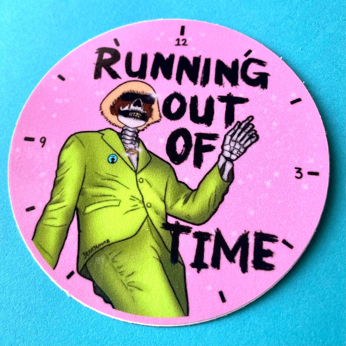 Tyler the Creator Running Out of Time Vinyl Sticker IGOR - Etsy