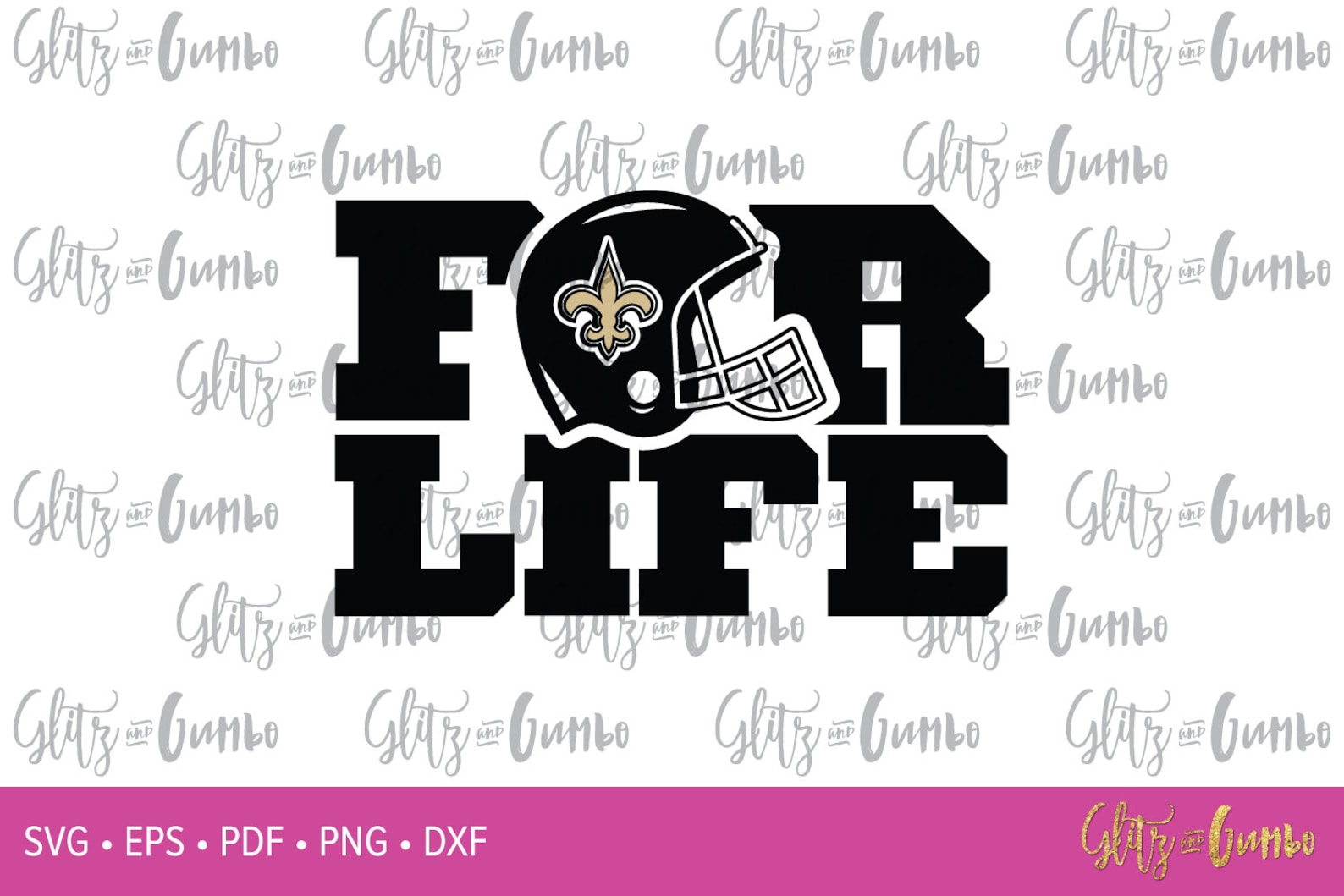 For Life Nola SVG, PDF, PNG Cutting Files - Etsy