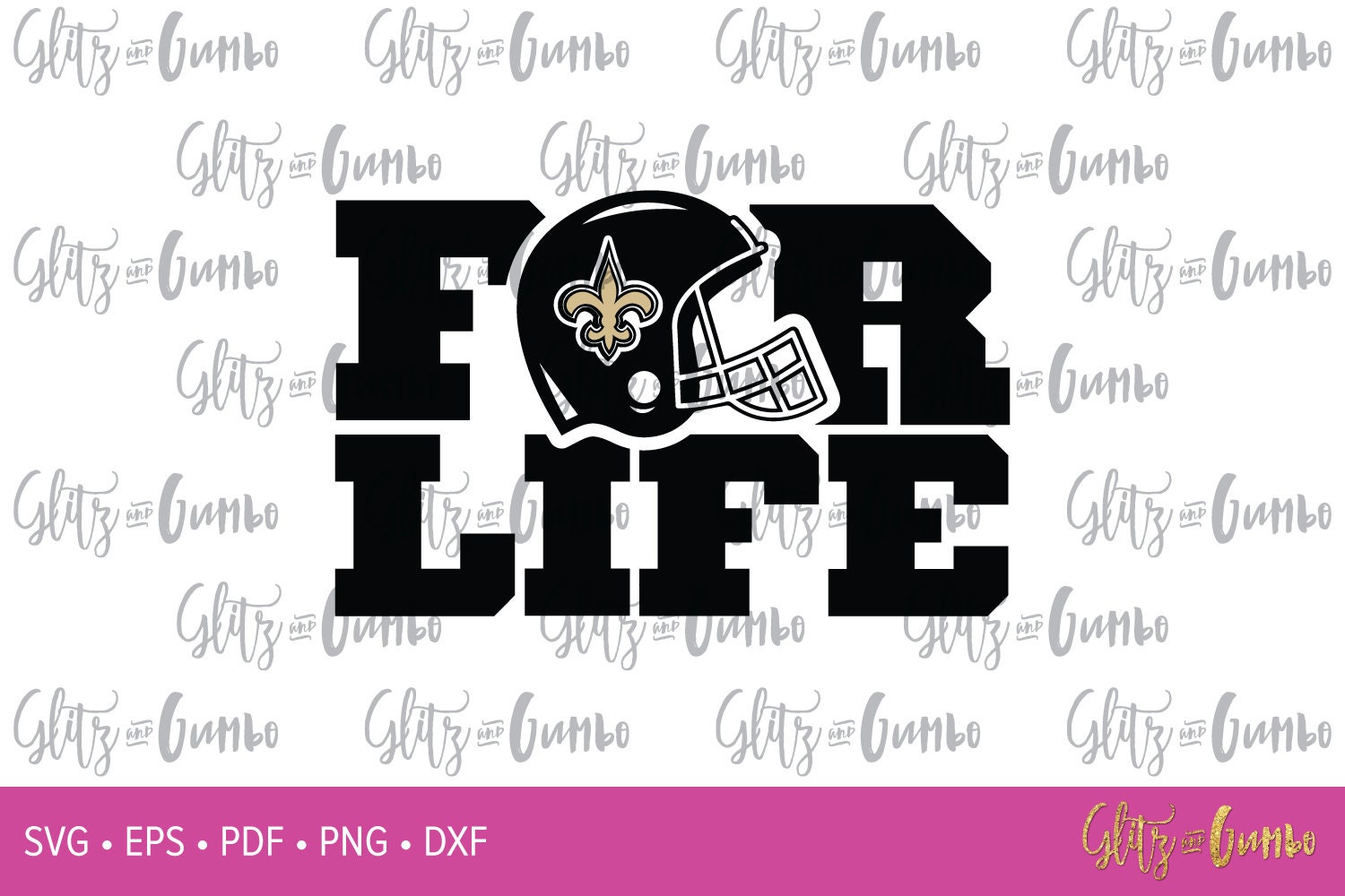 For Life Nola SVG, PDF, PNG Cutting Files - Etsy