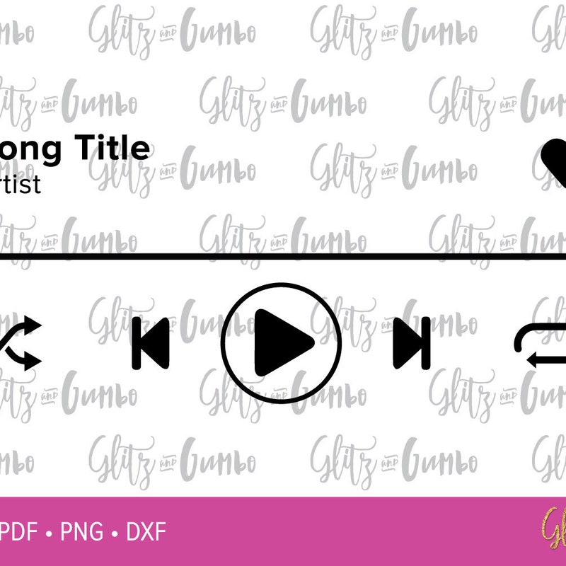 Spotify Svg - Etsy
