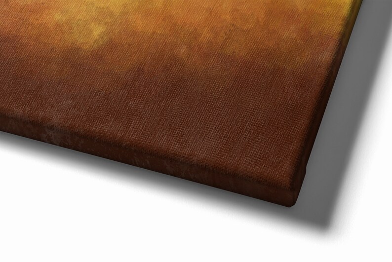 Fire Painting. Abstract Painting of Fire Approaching Through the Forest ...