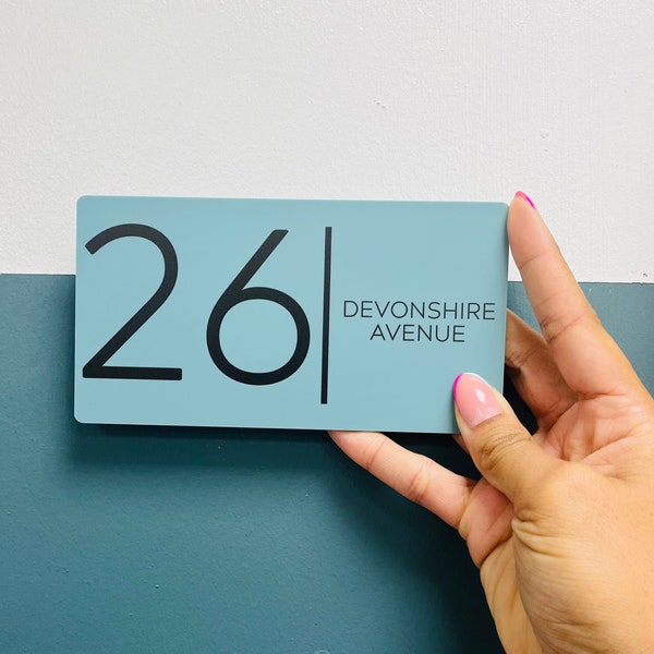 Stick on Door Number - Etsy UK