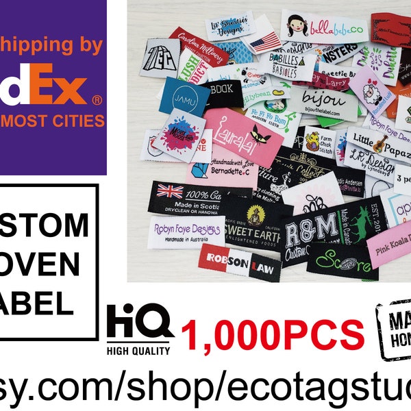 Custom Woven Labels - Etsy
