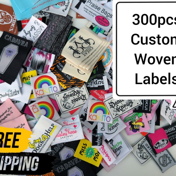 Custom Woven Labels - Etsy