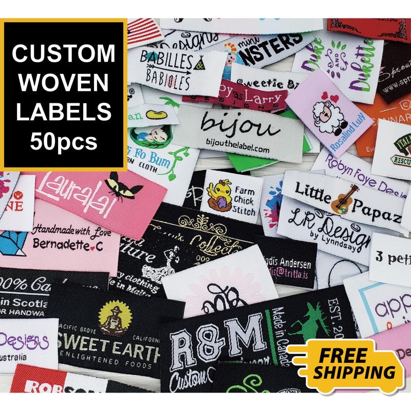 Woven Labels - Etsy