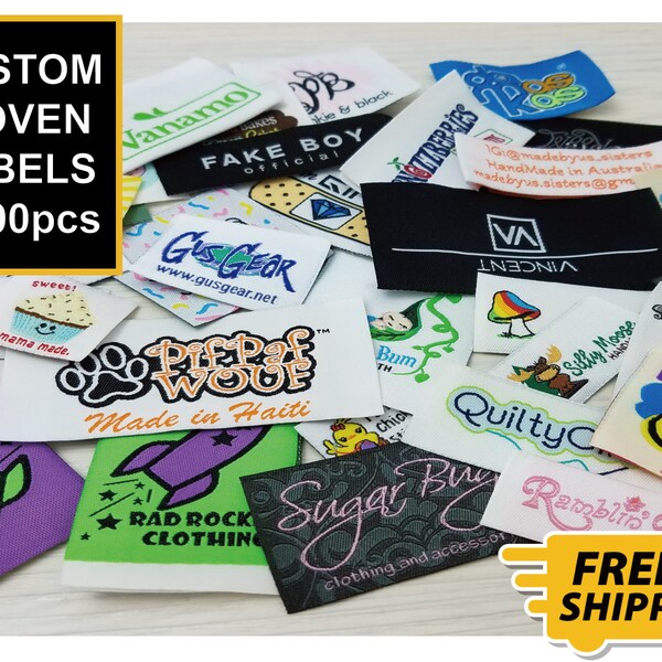 Custom Woven Labels - Etsy