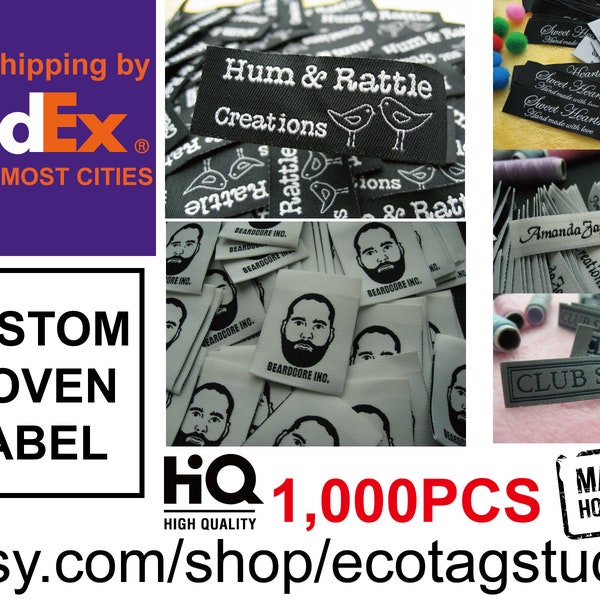 Custom Hem Tags - Etsy