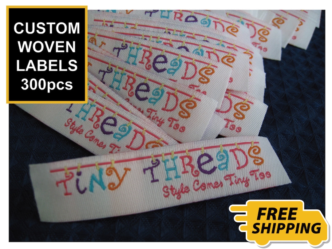 Custom Woven Labels School Labels Craft Labels Personalized Clothing ...