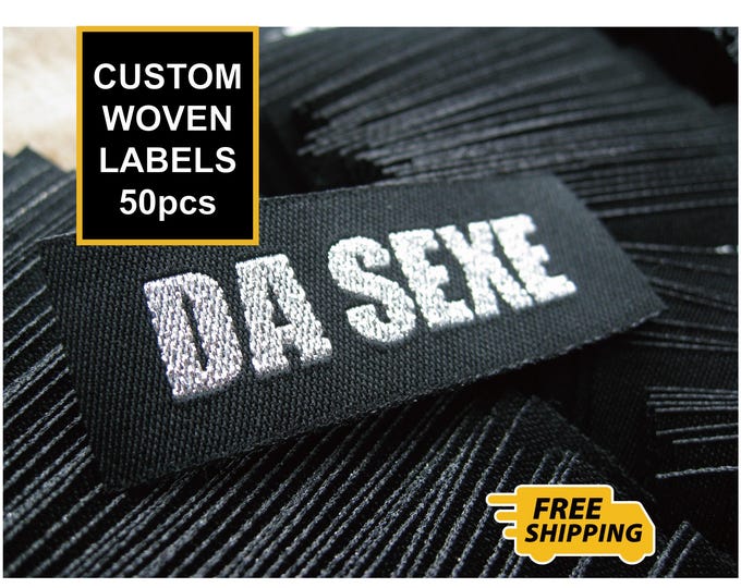 Custom Woven Labels | Personalized Fabric Tags | Sewing Labels With ...