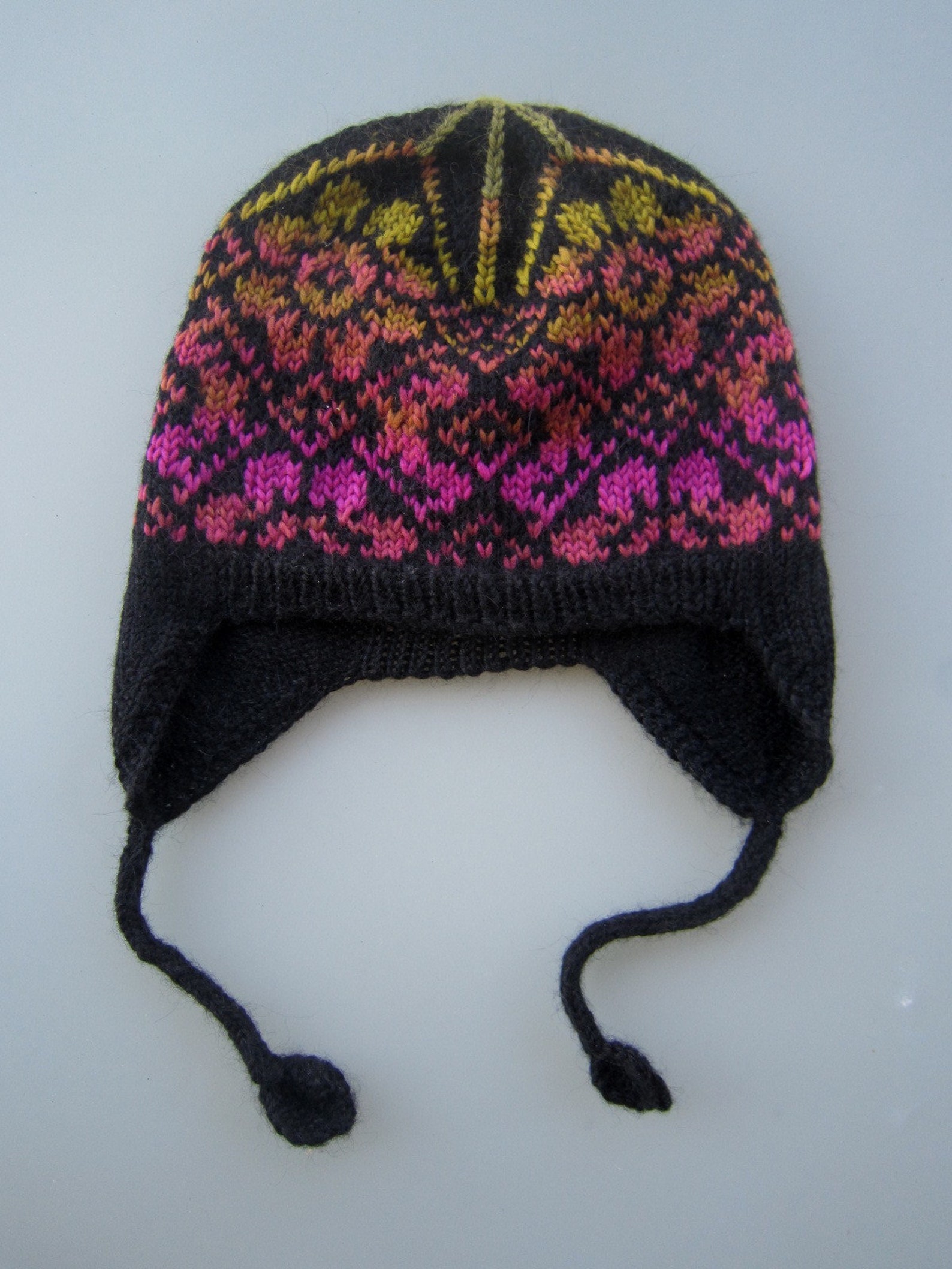 Chullo Gr. M 56-58 Cm Inca Hat Beanie Knitted Hat 100% Fine Alpaca ...
