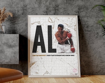 Muhammad Ali Puzzle - Etsy