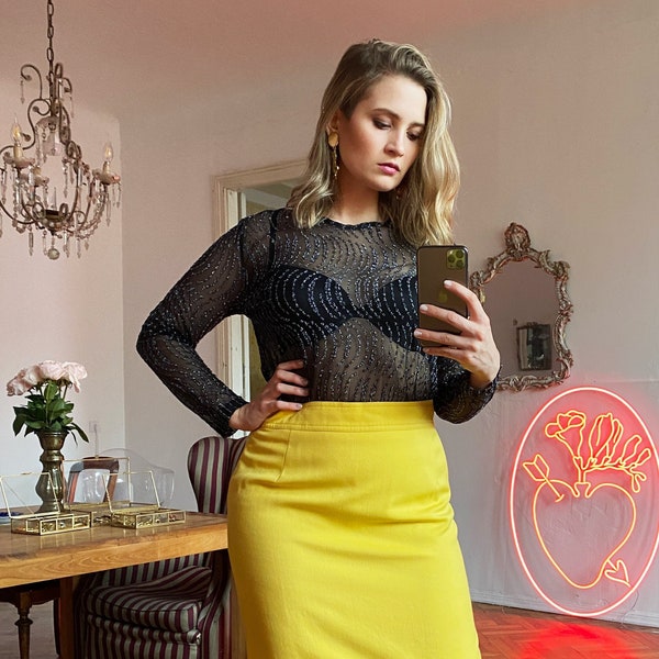 Transparent See Through Blouse - Etsy