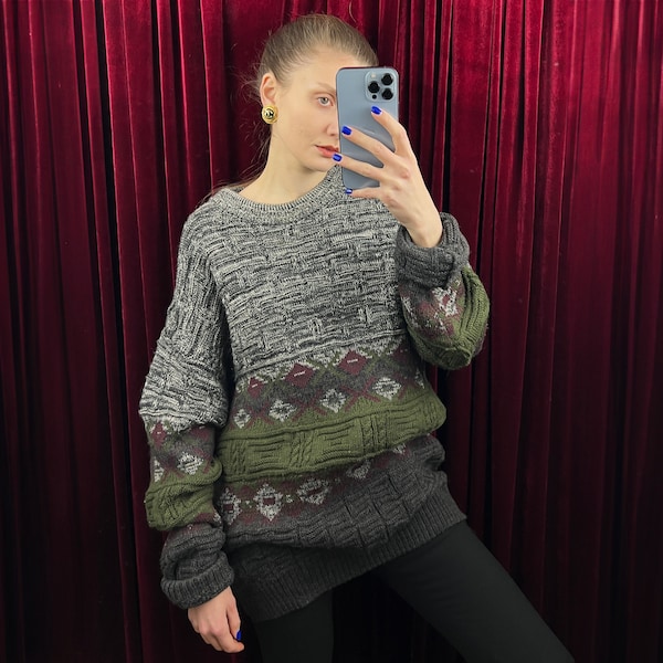 Grunge Sweater - Etsy