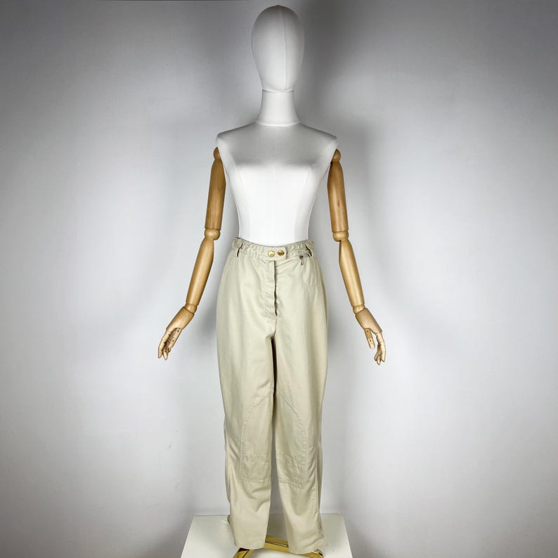 Vintage Cerruti 1881 Jodhpurs, Cream White Equestrian Trousers, Horse ...