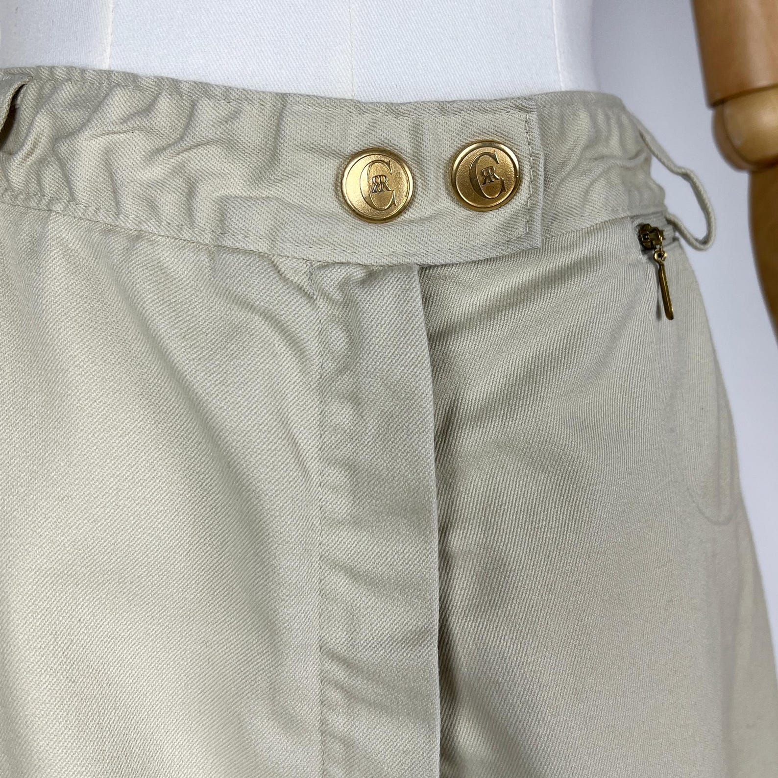 Vintage Cerruti 1881 Jodhpurs, Cream White Equestrian Trousers, Horse ...