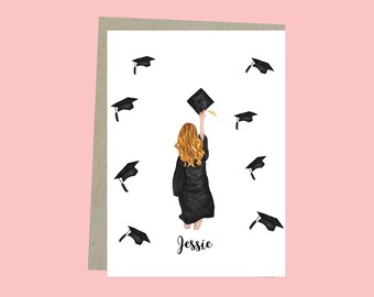 PERSONALIZED GRADUATION Card Custom Graduation Card | Etsy