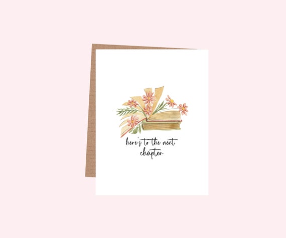 Next Chapter Card - Etsy
