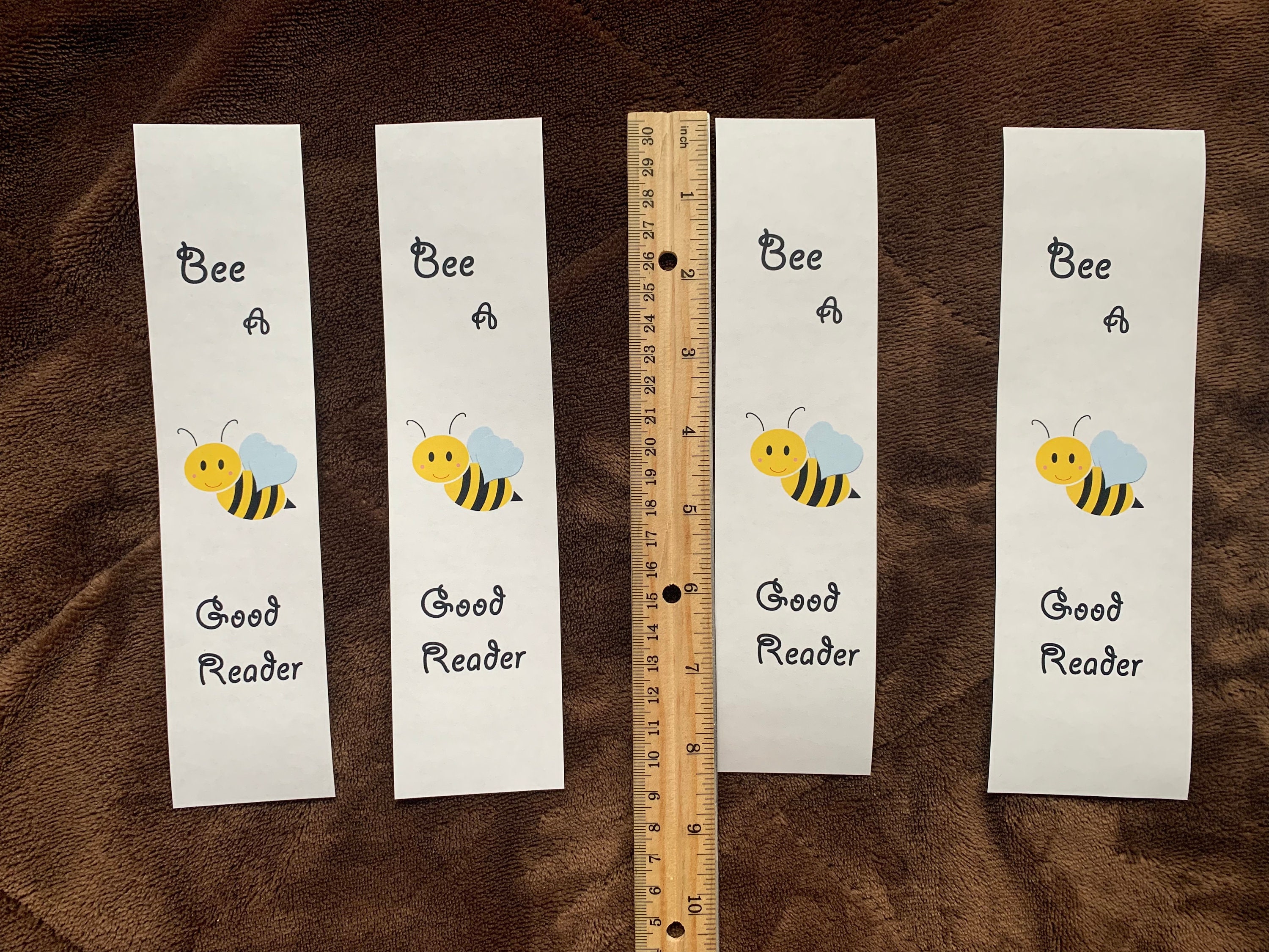 Printable PDF - Bee A Good Reader Bookmark, Instant Download, Read ...