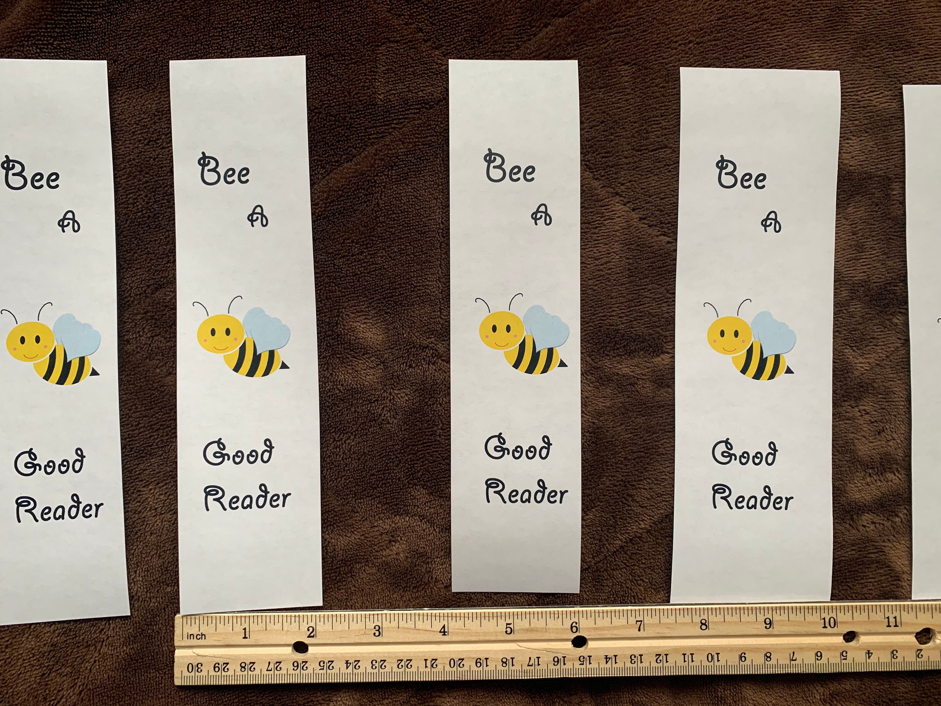 Printable PDF - Bee A Good Reader Bookmark, Instant Download, Read ...