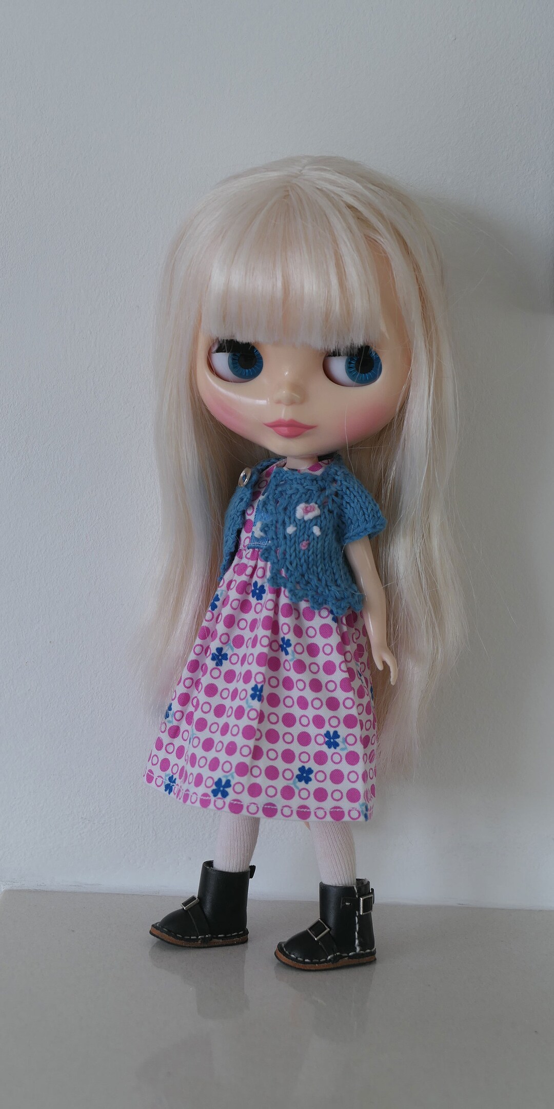 BLYTHE DRESS, and CARDIGAN Set, Blythe Clothes. Blythe Outfit, Blythe ...