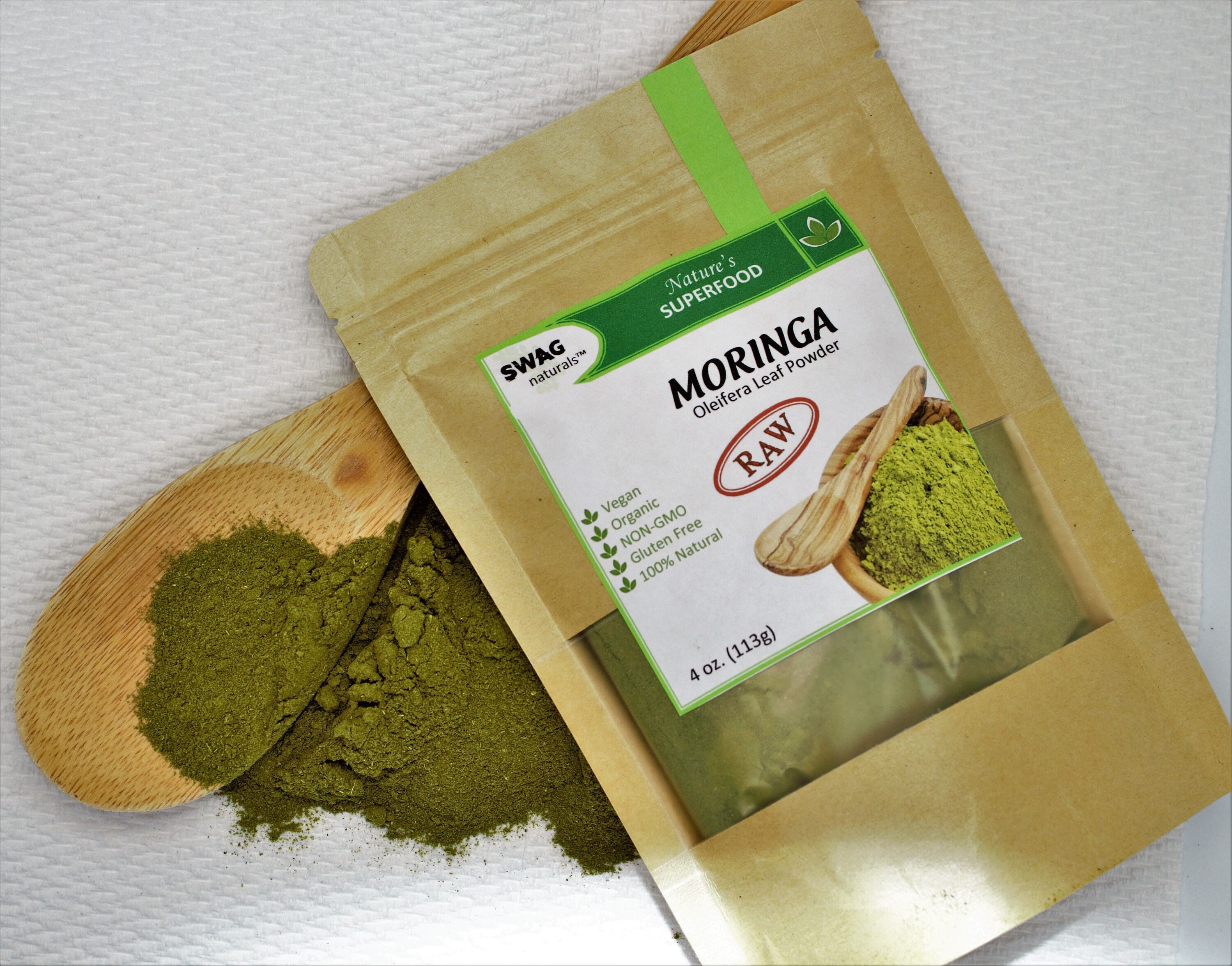 Moringa Oleifera Powder, 100% Pure Moringa Oleifera Powder, Miracle ...