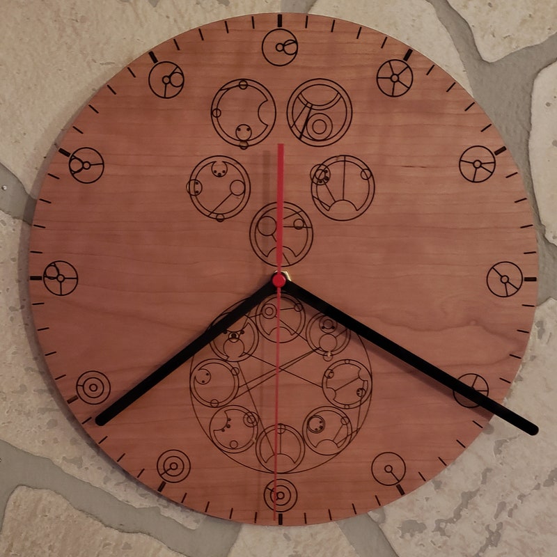 Doctor Who Clock - Etsy