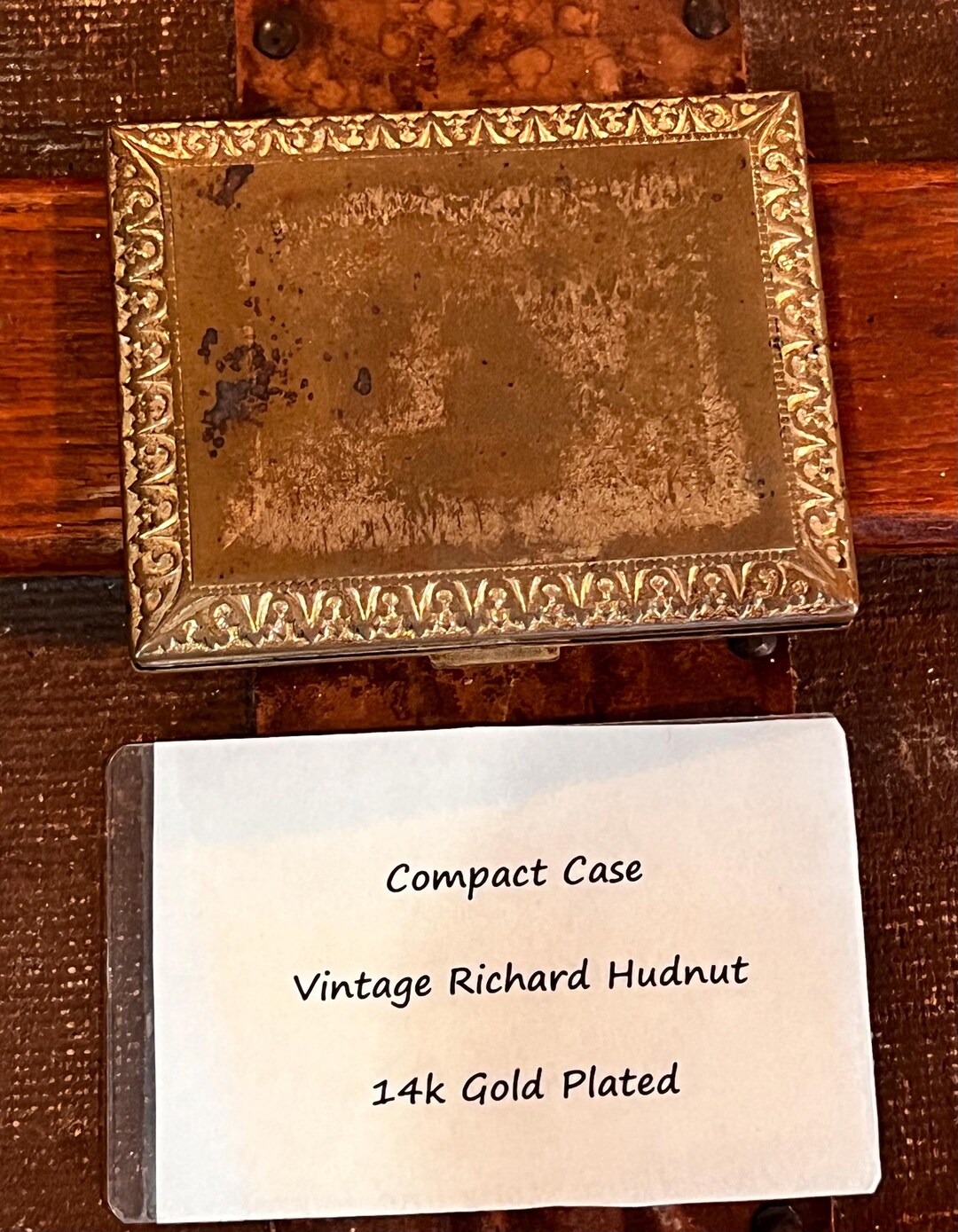 Vintage Richard Hudnut Compact - Etsy