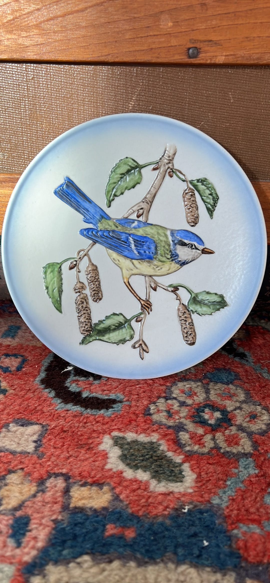 Gobel Blue Bird Collector Plate - Etsy