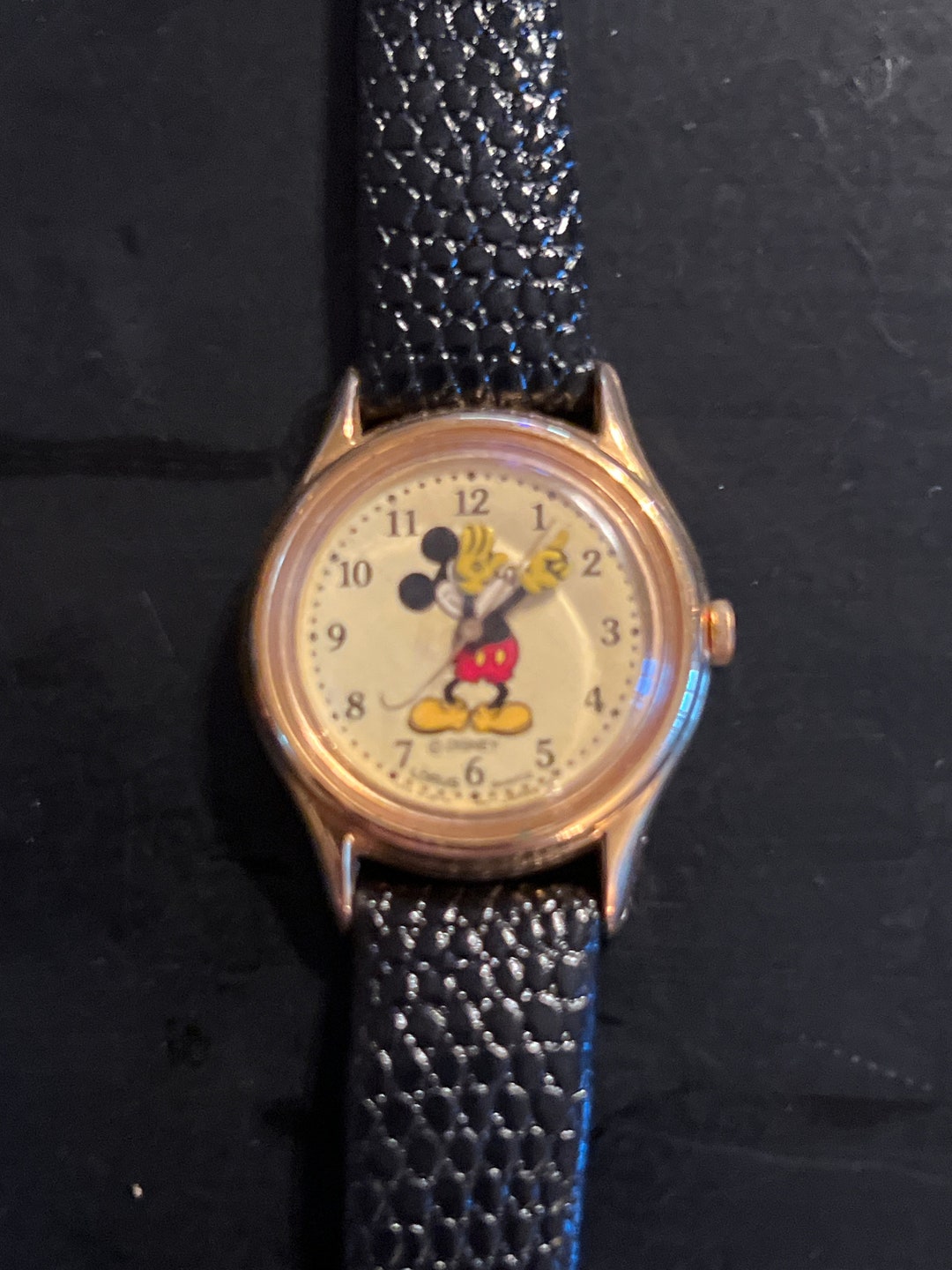 Vintage Mickey Mouse Watch - Etsy