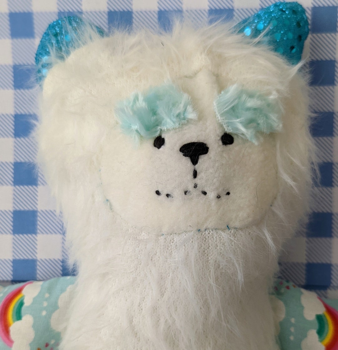 Mr. Eyebrows Greebo Plush - Etsy