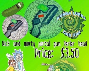 Rick Morty Perler | Etsy