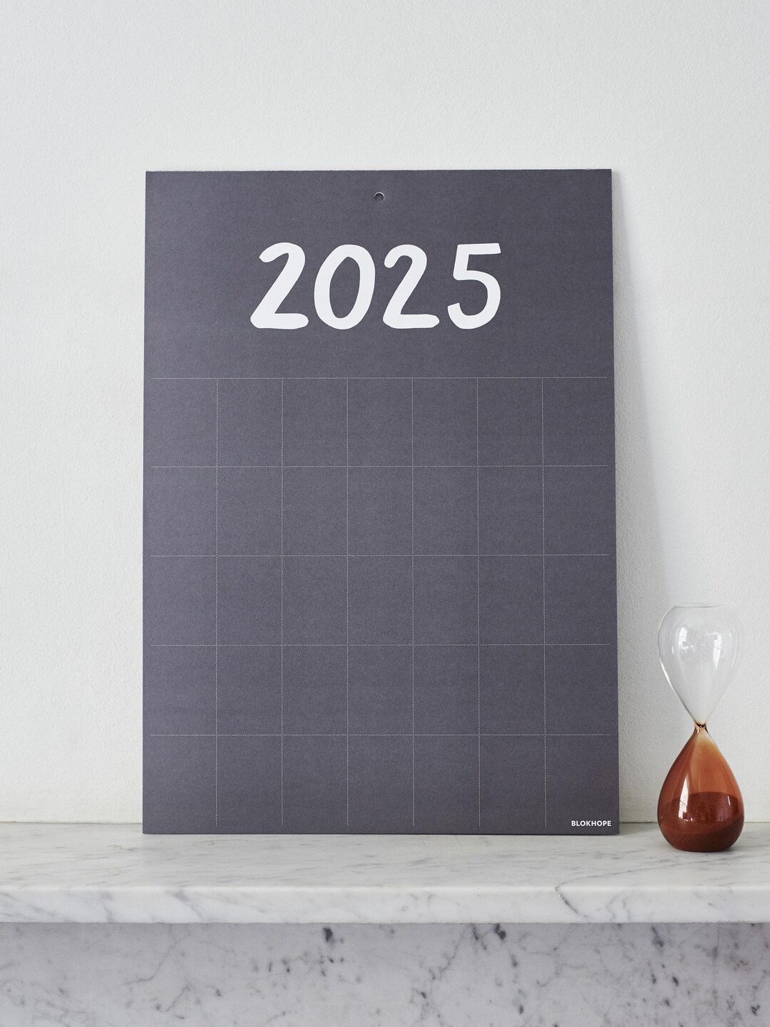 2025 Calendar, A3, Monthly, Minimal, Litho Printed, Fedrigoni Uncoated ...