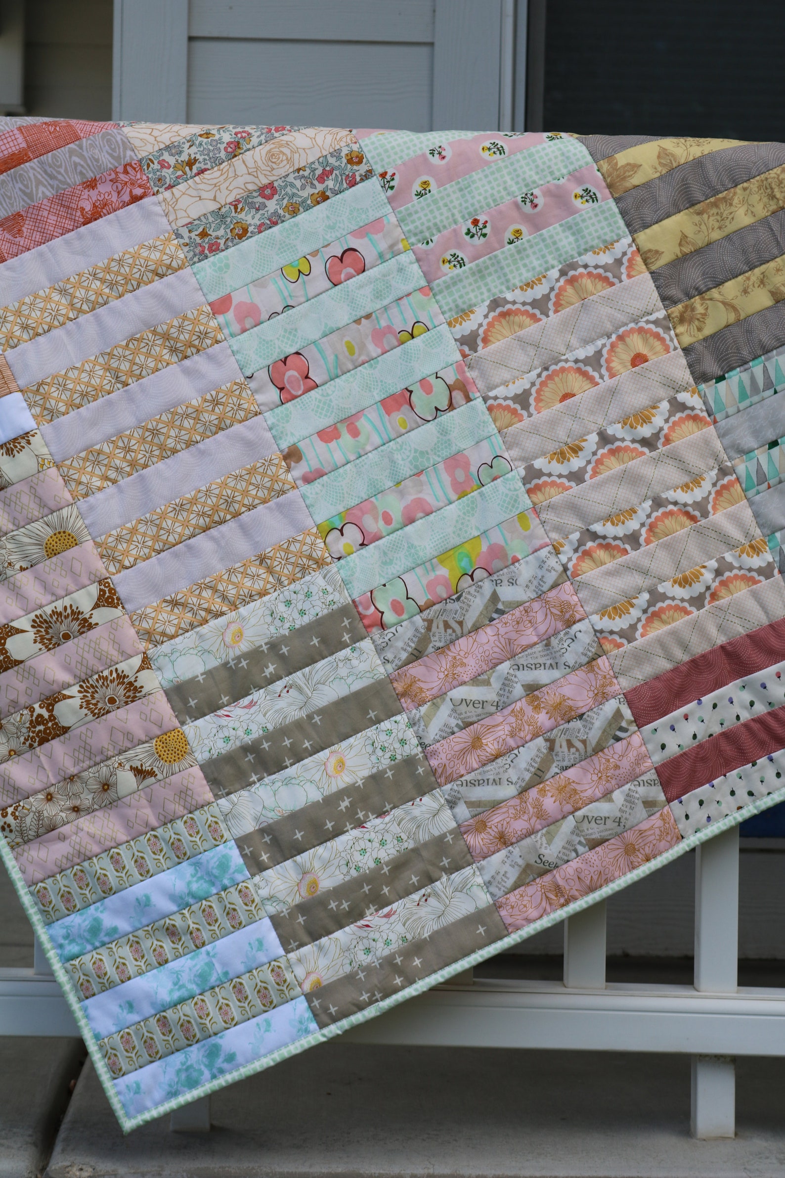 Color Stack Quilt Pattern - Etsy