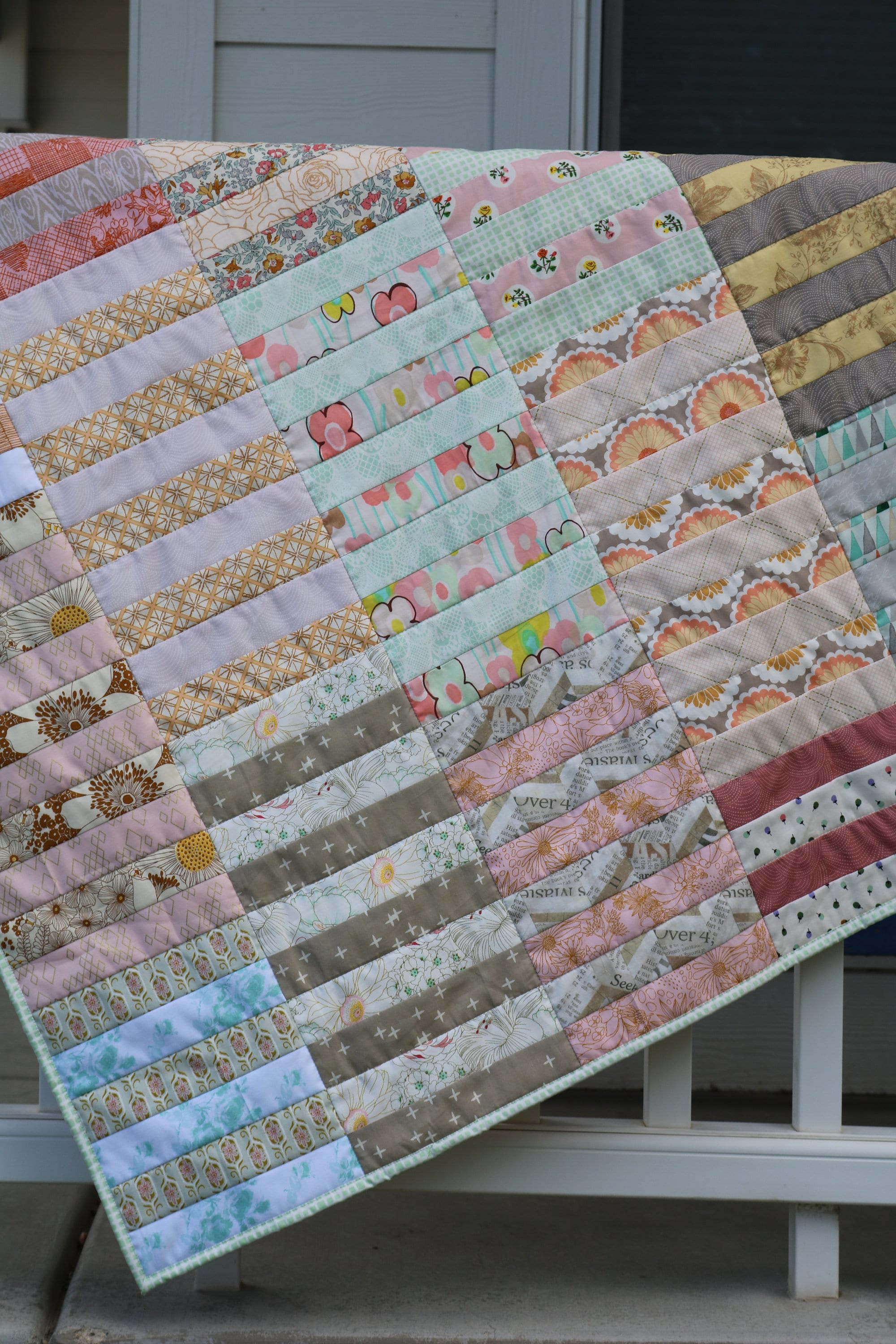 Color Stack Quilt Pattern - Etsy