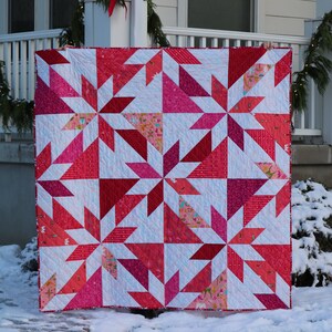 Isabelle Star Quilt Block Pattern - Etsy Canada