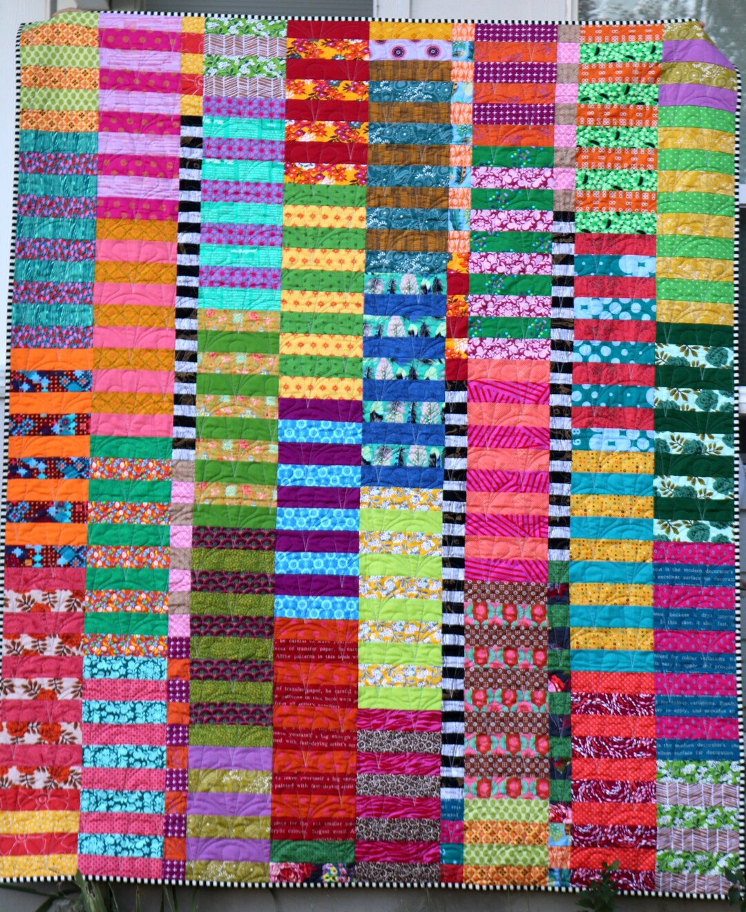 Color Stack Quilt Pattern - Etsy