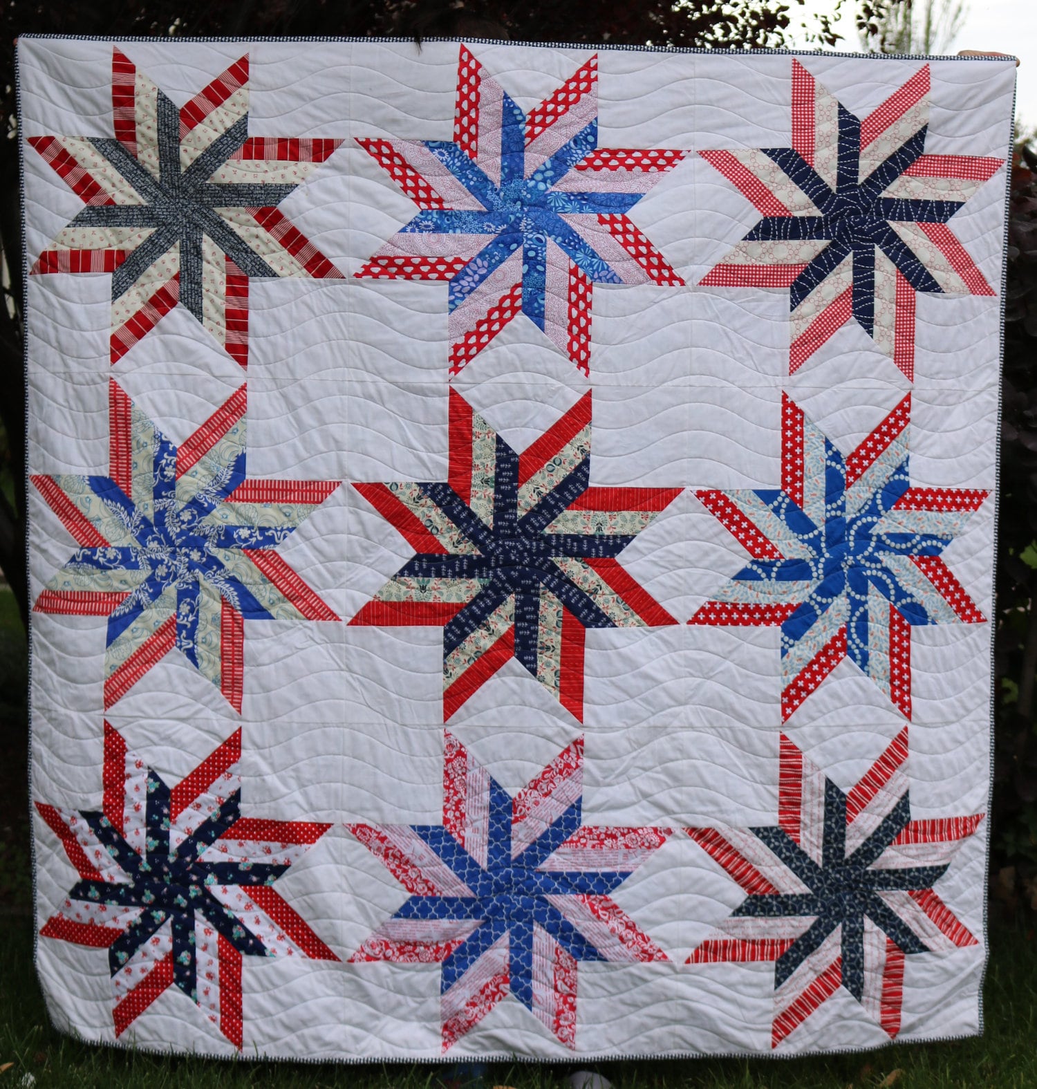 Peppermint Quilt / Anthem Quilt Pattern - Etsy