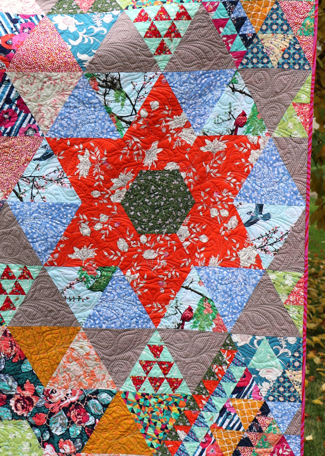 Secret Garden Quilt Pattern - Etsy