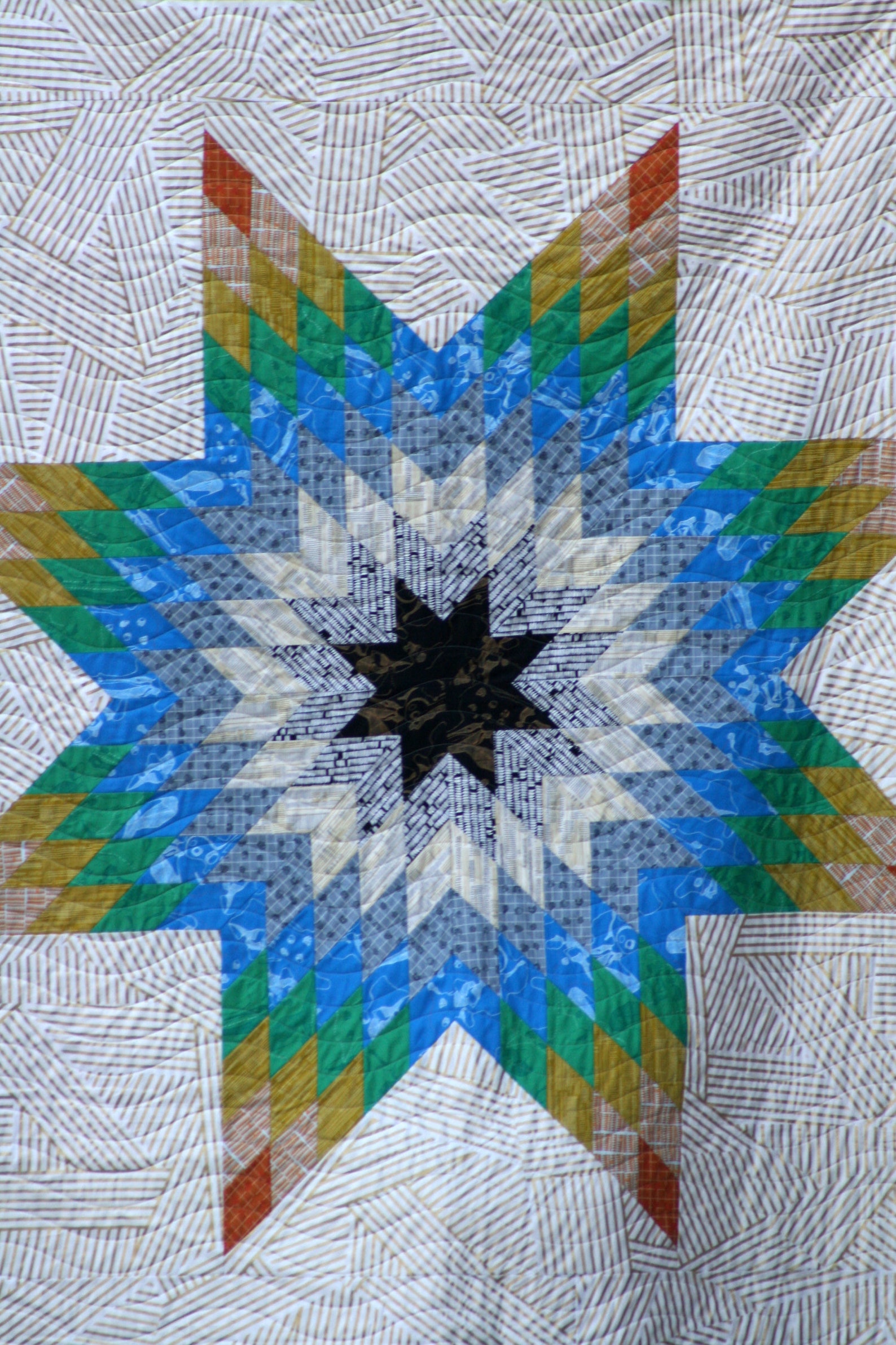 Mod Lone Star Quilt Pattern - Etsy