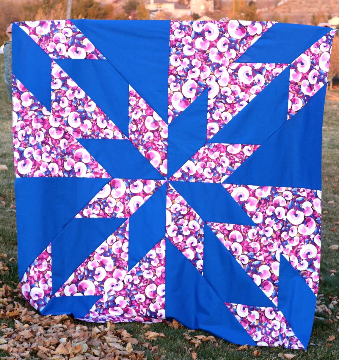 Giant Hunter's Star Quilt Pattern | Etsy