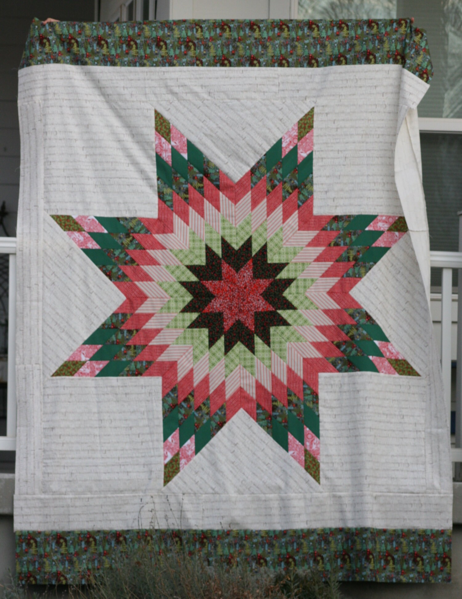 Mod Lone Star Quilt Pattern - Etsy
