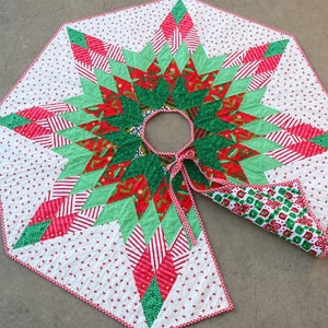 Lone Star Christmas Tree Skirt Pattern - Etsy