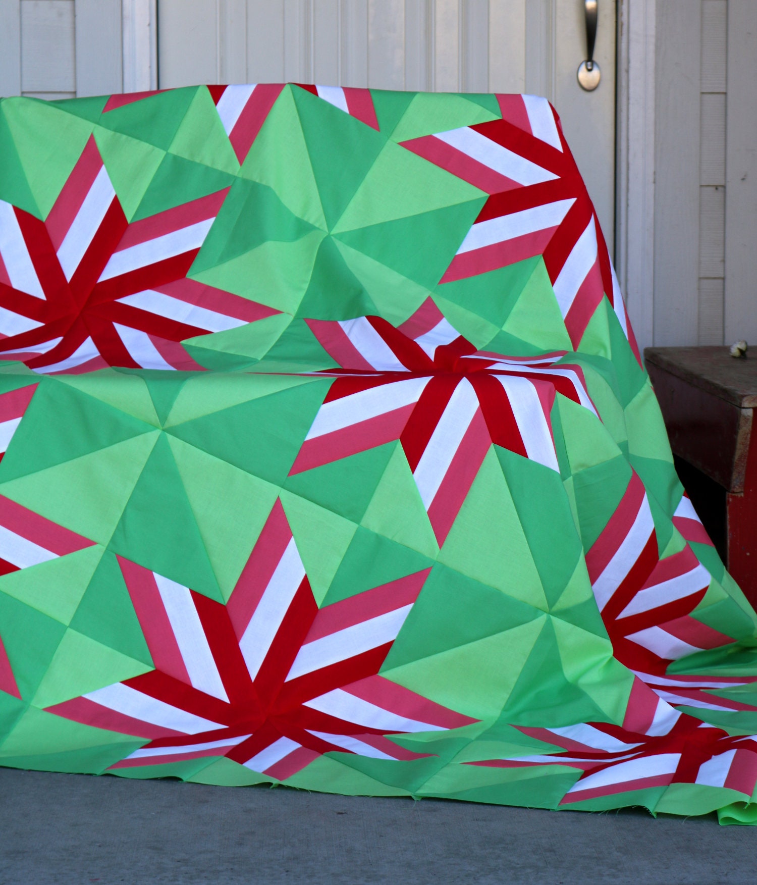 Peppermint Quilt / Anthem Quilt Pattern | Etsy