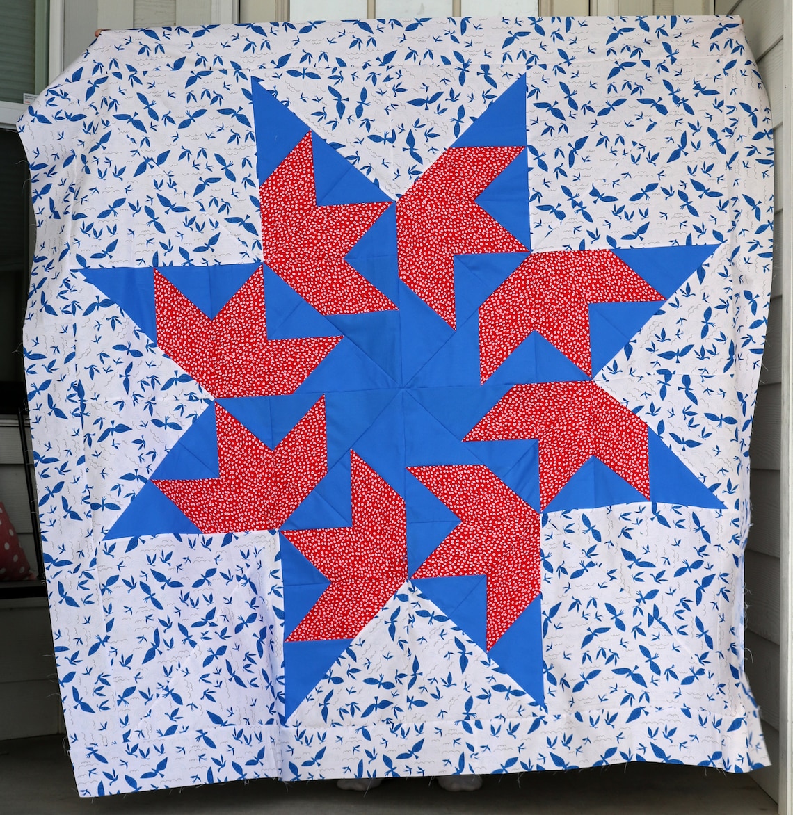 Flight Quilt Patterns - Two Paper Pieced Circling/flying Swallows Quilt ...
