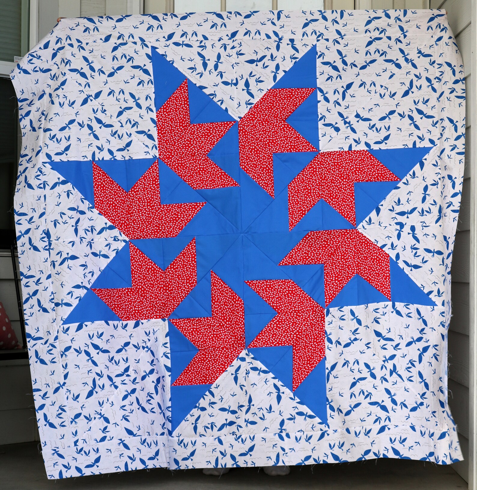 Flight Quilt Patterns - Two Paper Pieced Circling/flying Swallows Quilt ...