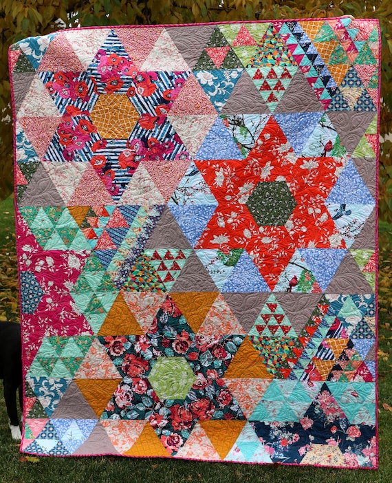 Secret Garden Quilt Pattern 8b. Islas Secret Garden Quilt – Free