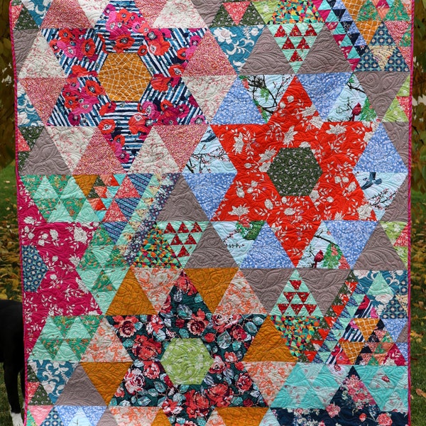 Garden Quilt Pattern - Etsy
