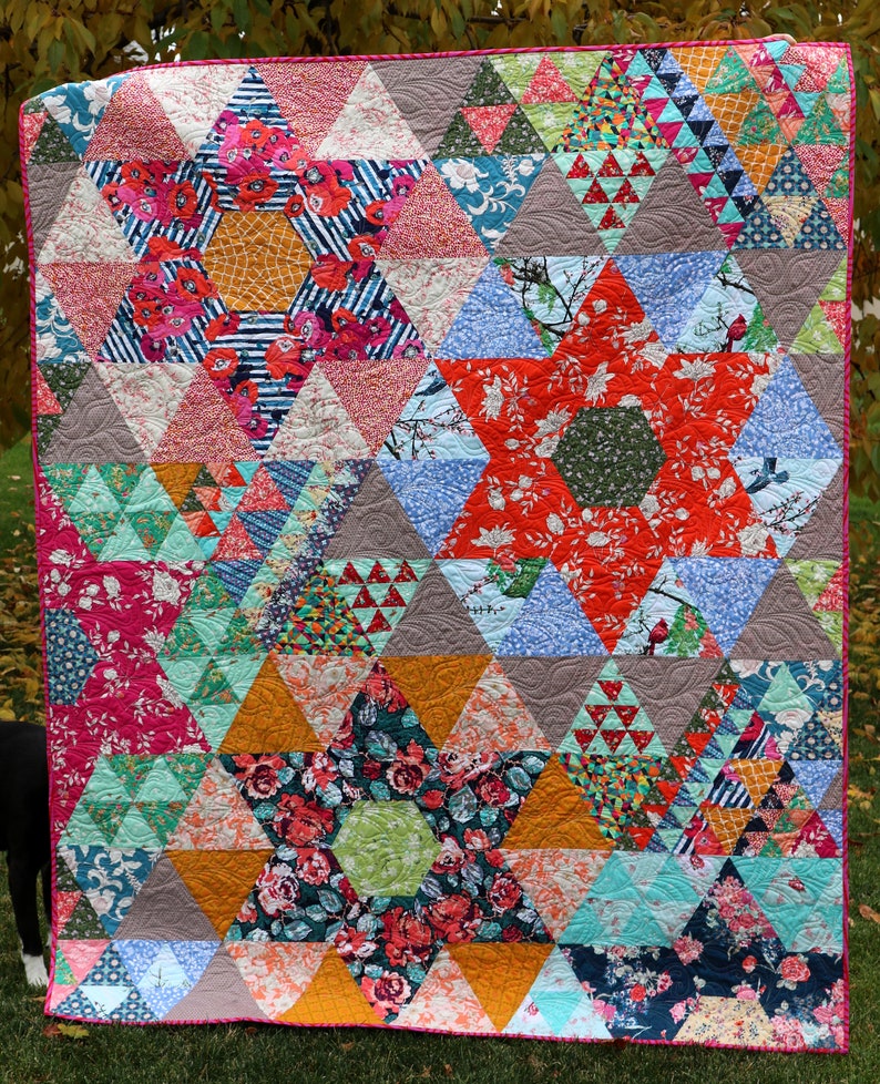 Secret Garden Quilt Pattern - Etsy