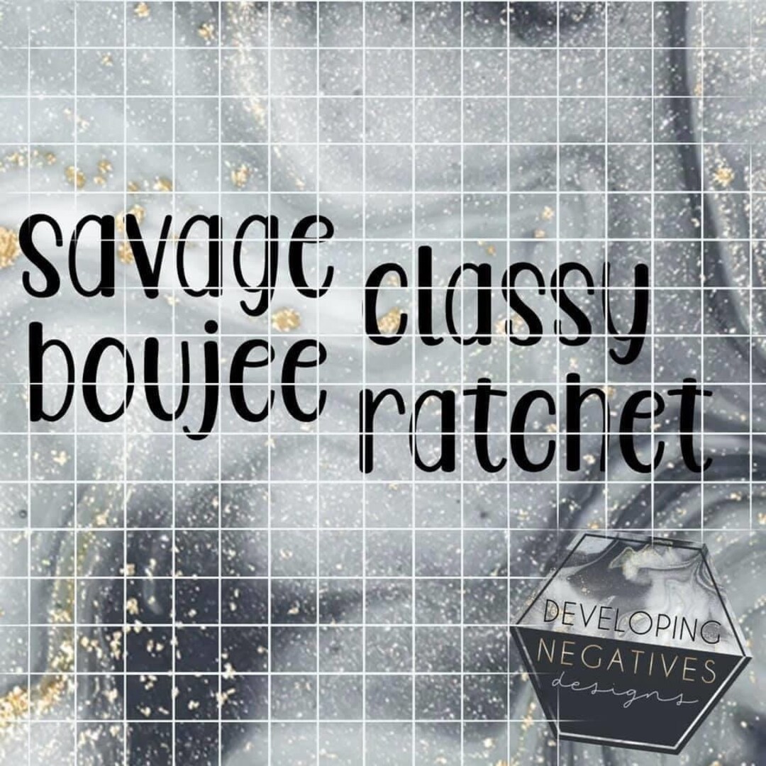Savage SVG Set - Etsy